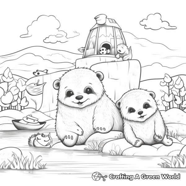 Pond Animals Coloring Pages - Free & Printable!