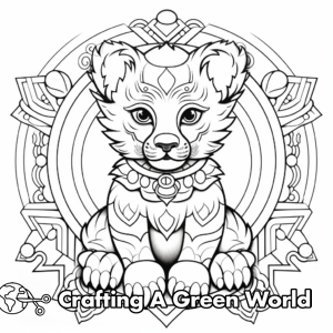 Tiger Mandala Coloring Pages - Free & Printable!