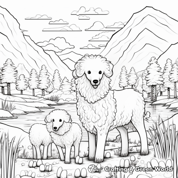 Poodle Dog Coloring Pages - Free & Printable!