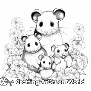 Possum Coloring Pages - Free & Printable!