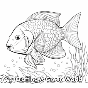 Tropical Fish Coloring Pages - Free & Printable!