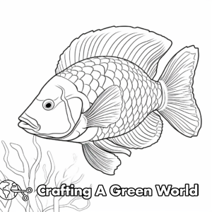 Tropical Fish Coloring Pages - Free & Printable!