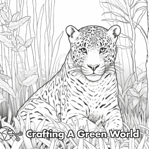 Jaguar Coloring Pages - Free & Printable!
