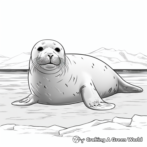 Leopard Seal Coloring Pages - Free & Printable!