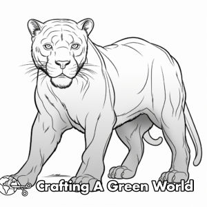 Black Panther Animal Coloring Pages - Free & Printable!