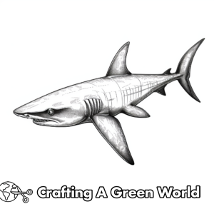 Realistic Shark Coloring Pages - Free & Printable!