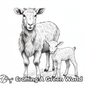Goat Coloring Pages - Free & Printable!
