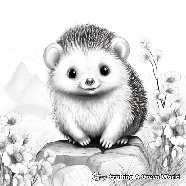 Hedgehog Coloring Pages - Free & Printable!