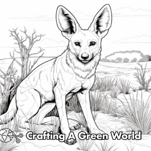 Jackal Coloring Pages - Free & Printable!