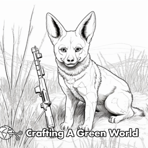 Jackal Coloring Pages - Free & Printable!