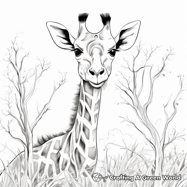 Savanna Animals Coloring Pages - Free & Printable!