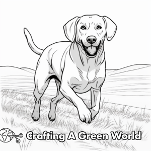 Labrador Coloring Pages - Free & Printable!