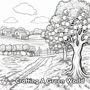 Fall Apple Coloring Pages - Free & Printable!