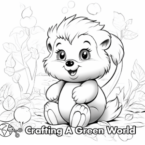 Hedgehog Coloring Pages - Free & Printable!