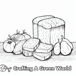 Loaves Of Bread Coloring Pages - Free & Printable!