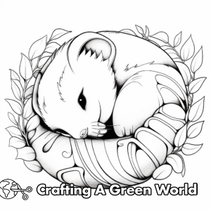 Possum Coloring Pages - Free & Printable!