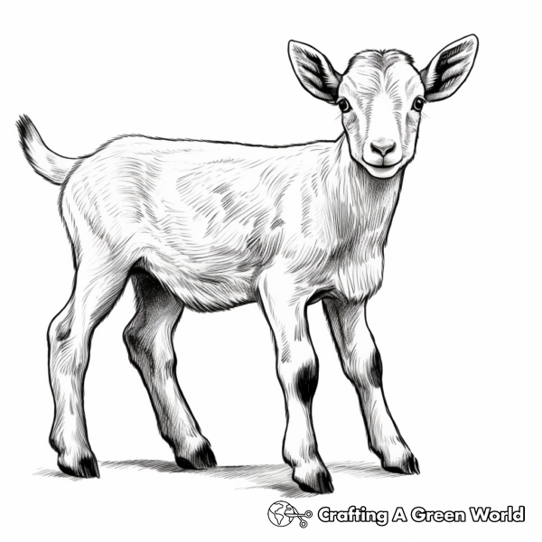 Goat Coloring Pages - Free & Printable!