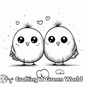Engagement Coloring Pages - Free & Printable!