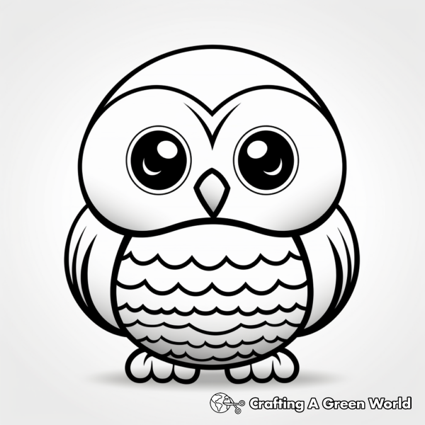 Owl Zentangle Coloring Pages - Free & Printable!