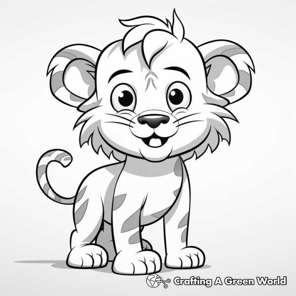 Sabertooth Tiger Coloring Pages - Free & Printable!