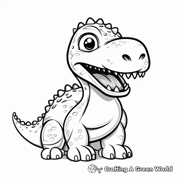 Yangchuanosaurus Coloring Page