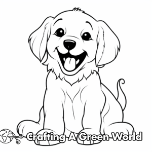 Kawaii Puppy Coloring Pages - Free & Printable!