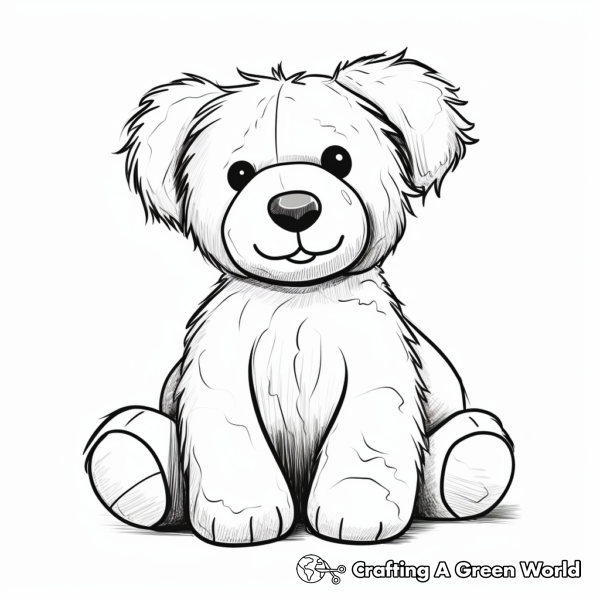 Dog Toy Coloring Pages - Free & Printable!