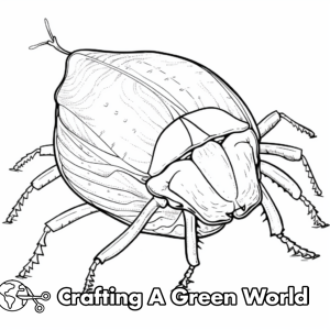 Stink Bug Coloring Pages - Free & Printable!