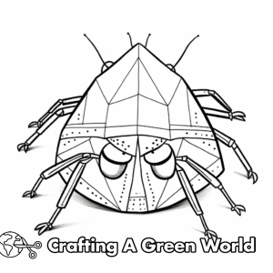 Stink Bug Coloring Pages - Free & Printable!