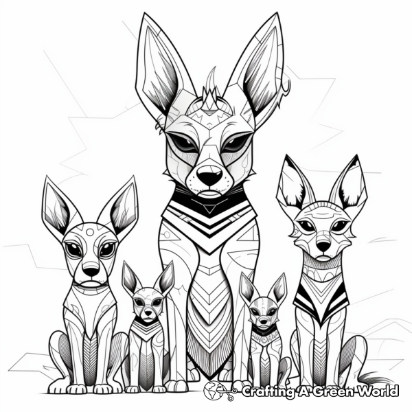 Jackal Coloring Pages - Free & Printable!