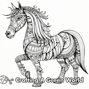 Hard Unicorn Coloring Pages - Free & Printable!