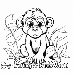 Grumpy Monkey Coloring Pages - Free & Printable!