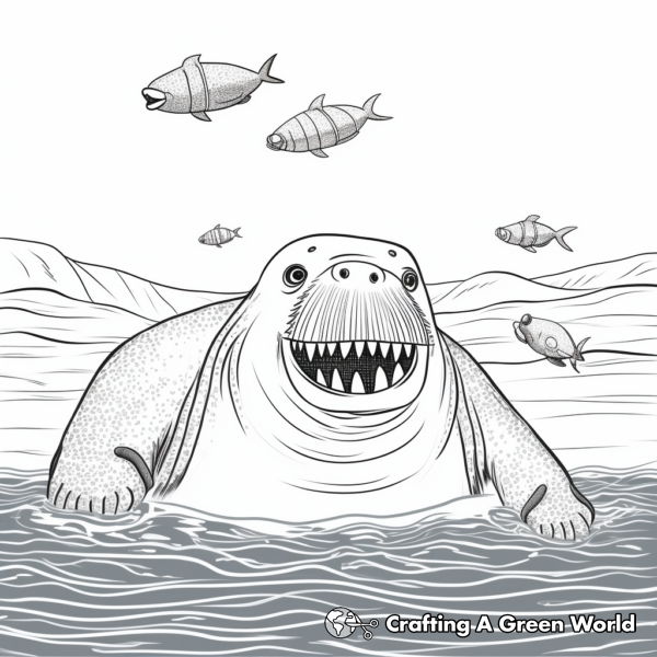 Walrus Coloring Pages - Free & Printable!