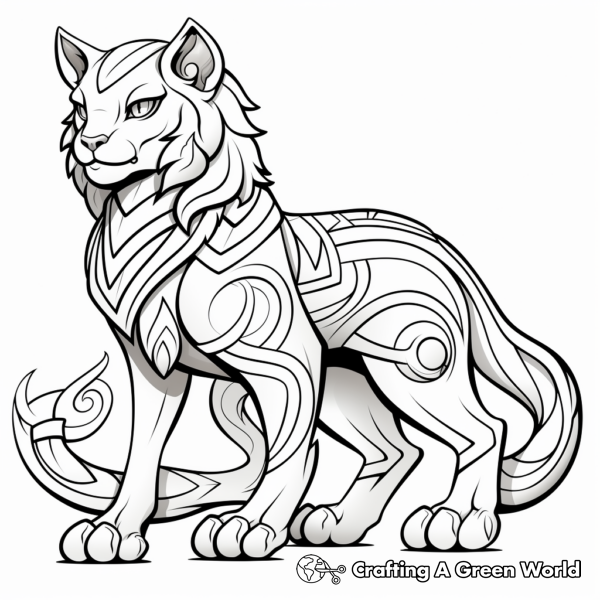Fantasy Animal Coloring Pages - Free & Printable!