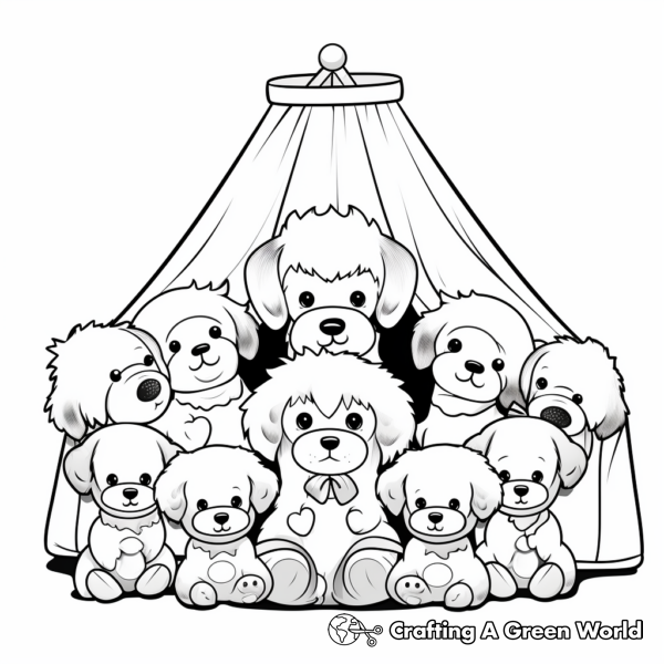 Toy Poodle Coloring Pages - Free & Printable!