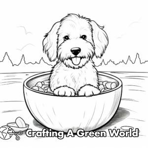 Dog Bowl Coloring Pages - Free & Printable!