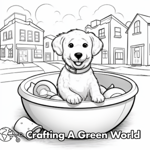 Dog Bowl Coloring Pages - Free & Printable!