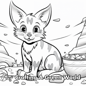 Cat Food Coloring Pages - Free & Printable!