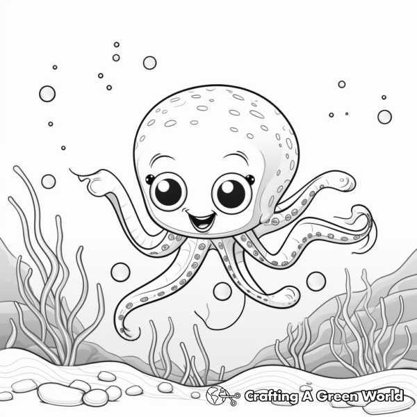 Sea Animals Coloring Pages - Free & Printable!