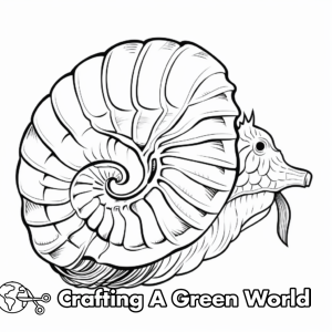 Nautilus Coloring Pages - Free & Printable!