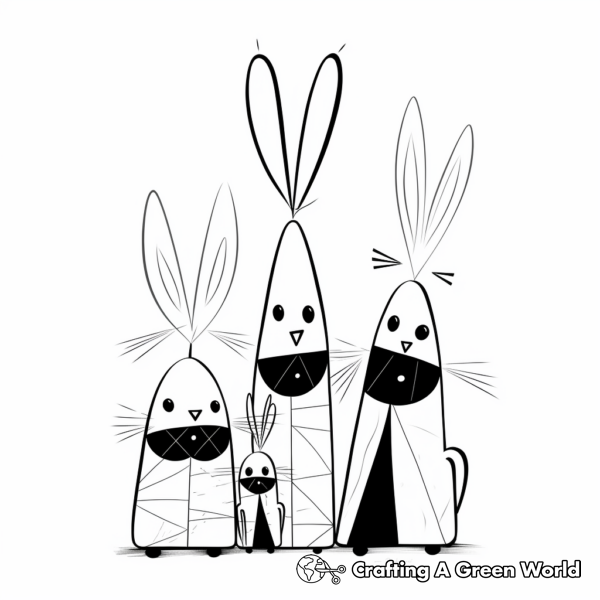 White Rabbit Coloring Pages - Free & Printable!