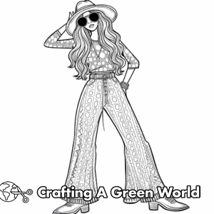 Retro Coloring Pages - Free & Printable!