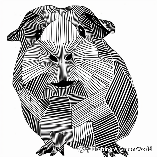 Guinea Pig Coloring Pages - Free & Printable!