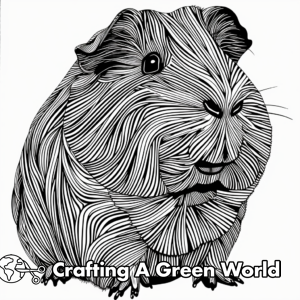 Guinea Pig Coloring Pages - Free & Printable!