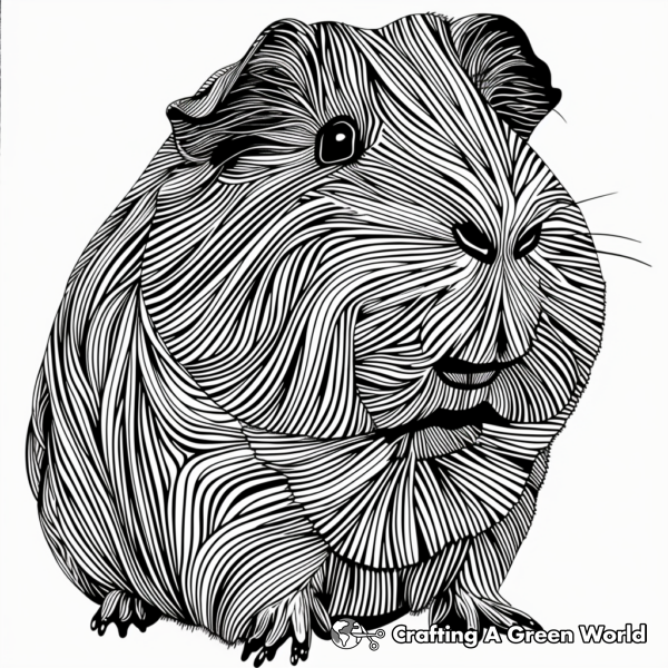 Guinea Pig Coloring Pages - Free & Printable!