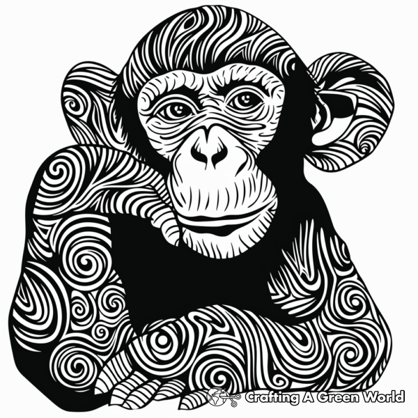 Monkey Coloring Pages - Free & Printable!