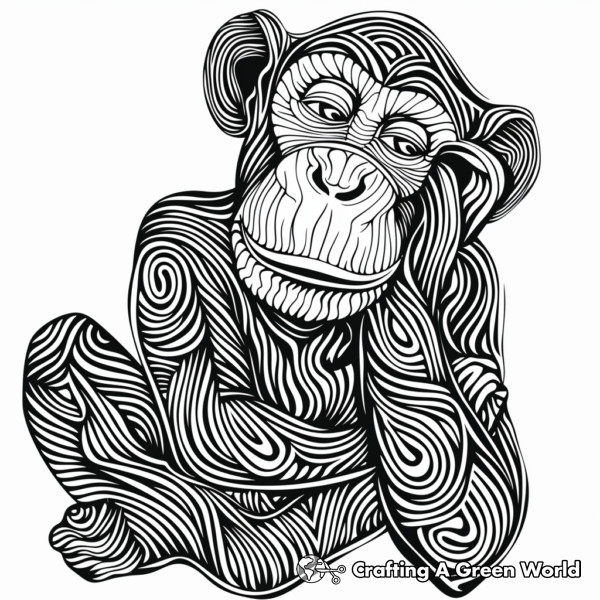 Monkey Coloring Pages - Free & Printable!