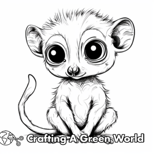 Lemur Coloring Pages - Free & Printable!