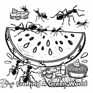 Watermelon Coloring Pages - Free & Printable!