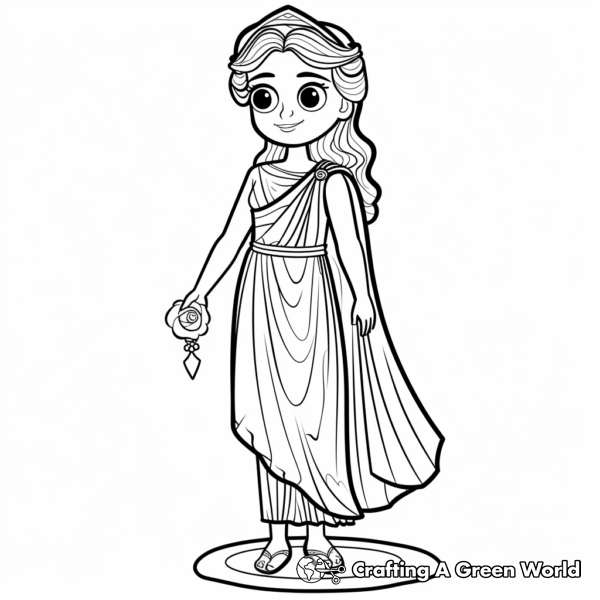 Greek Coloring Pages - Free & Printable!
